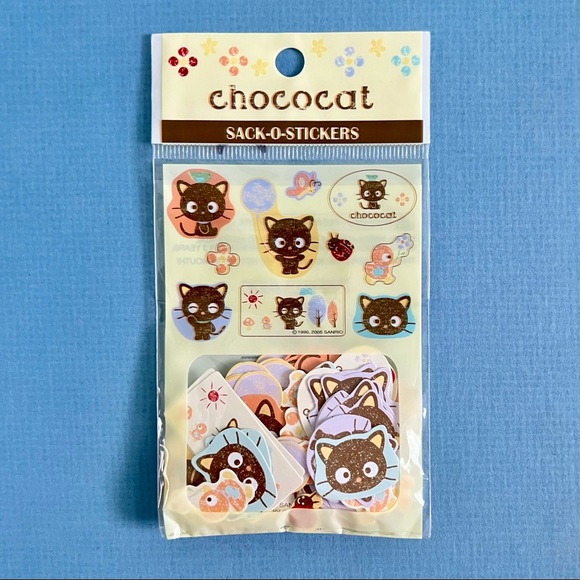 Sanrio | Other | 225 Authentic Sanrio Chococat Sakostickers Sticker ...